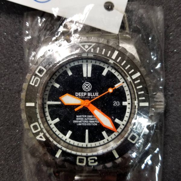 FS: DEEP BLUE MASTER 2000 NEW IN THE BOX | WatchCharts Marketplace