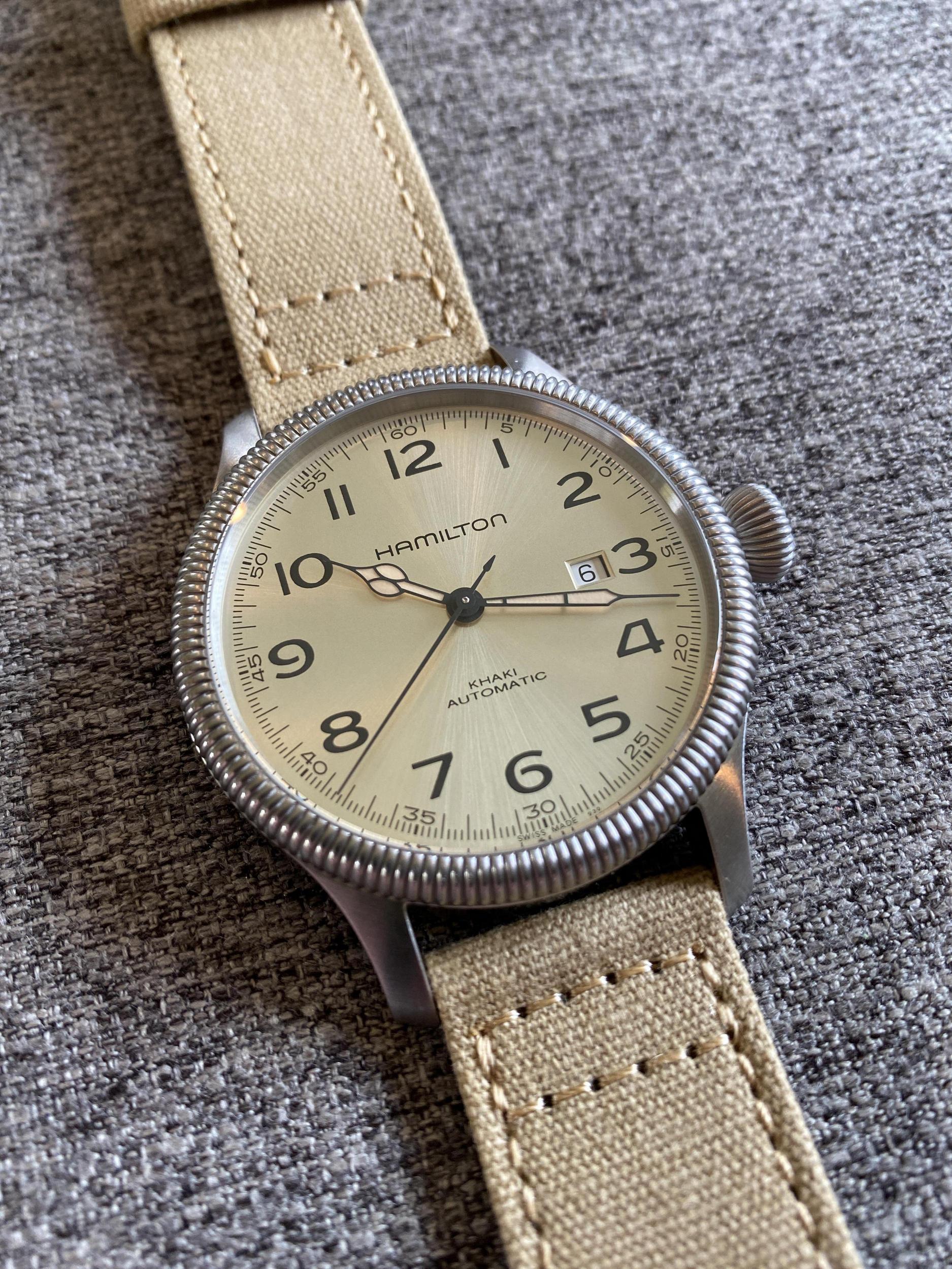 Hamilton Khaki Pioneer Auto (H60515593) Market Price | WatchCharts