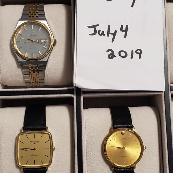 [WTT] Longines/Hamilton/Matiko Vintage Quartz Dress Watches | WatchCharts