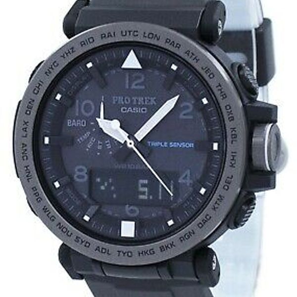 Casio ProTrek Triple Sensor Tough Solar PRG-650Y-1 PRG650Y-1 100M Watch ...