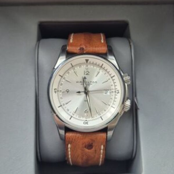 Hamilton Jazzmaster Traveler 2 GMT Watch | WatchCharts Marketplace