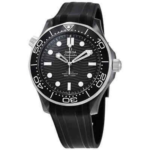 Omega Automatic Chronometer Black Dial Watch 210.92.44.20.01.001 ...
