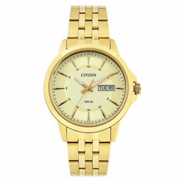 Citizen Analog Business Quartz Gold Mens BF2013-56P | WatchCharts
