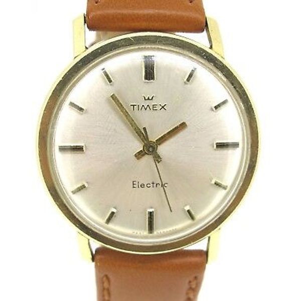14k Yellow Gold TIMEX Dorado Electric Vintage Very Rare 1960`s-70`s ...