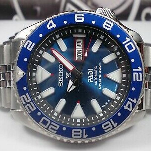 SEIKO SCUBA DIVERS SKX007 AUTO MENS WATCH 7S26-0020, BLUE AIR DIVER (SN ...