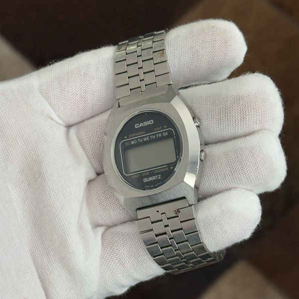 Rare Vintage Casio 31QR-17 Menâ s Digital Chronograph Calendar Watch ...