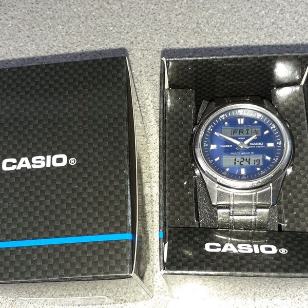 Mens Casio Watch. Edifice Model WVA-M240 | WatchCharts Marketplace