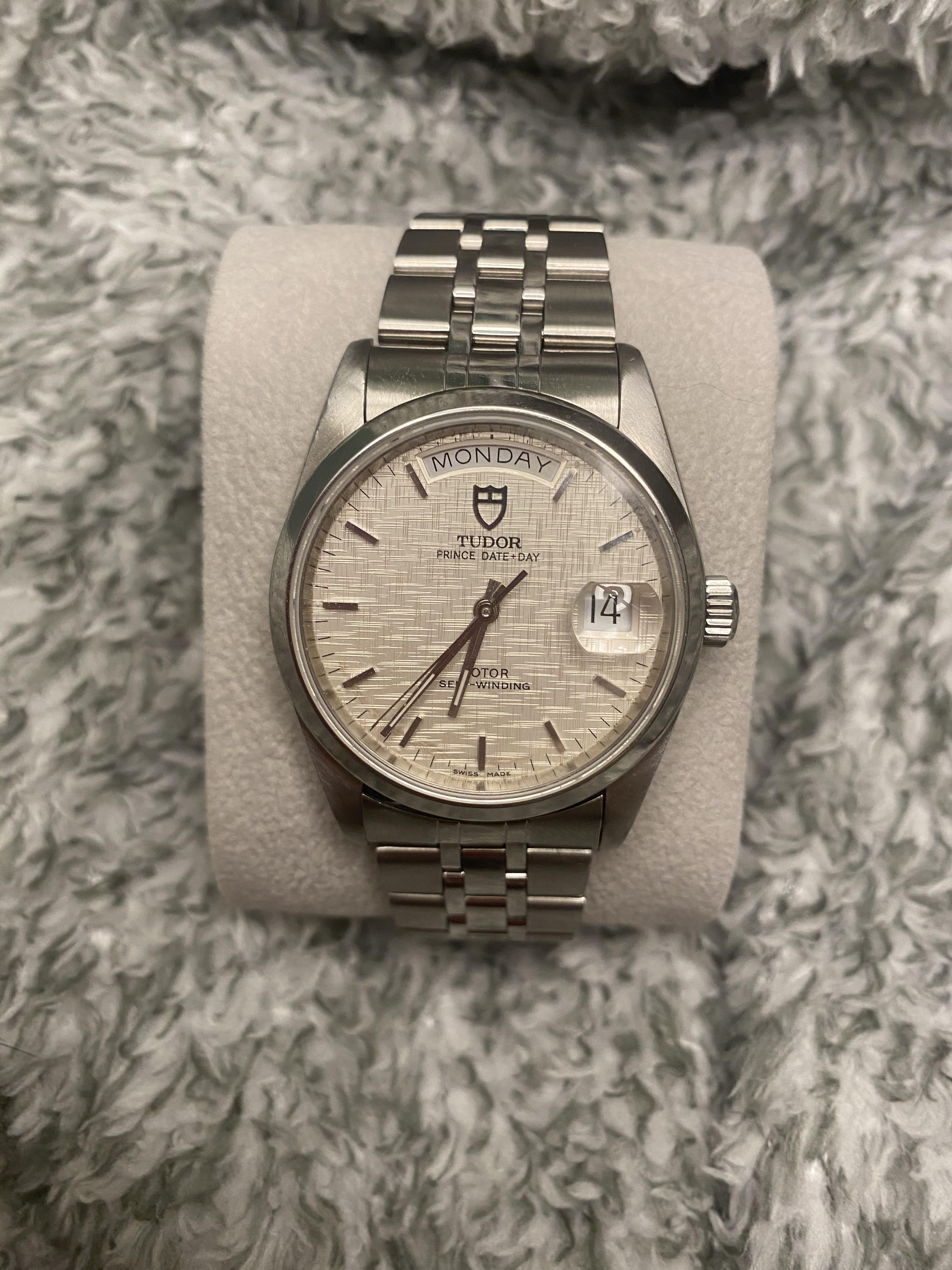 [WTS] Tudor Prince Date-Day 36mm 76200 Linen Dial | WatchCharts Marketplace