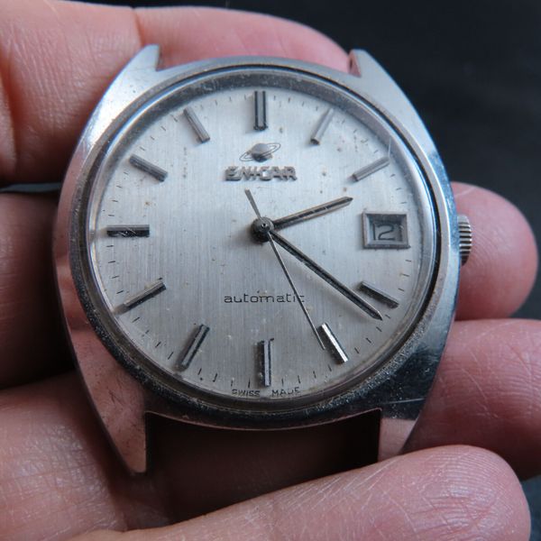 Swiss Made Enicar Automatic Men Watch | WatchCharts Marketplace