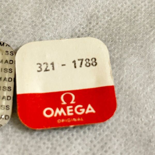 NOS Omega 321 1788 Hour Recording Runner Mounted | WatchCharts Marketplace