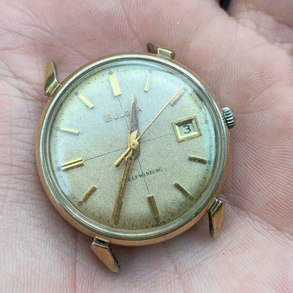 Vintage 1965 M5 Bulova Selfwinding 17 Jewels Cal.11 Mens Wrist Watch ...