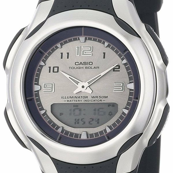 Casio AWS90-7A Men's CLASSIC Watch Tough Solar Analog/Digital Combi ...