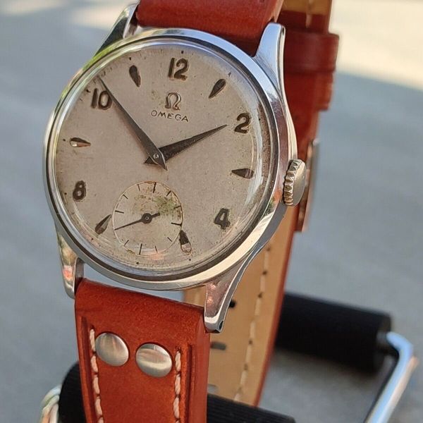 Vintage Omega Wristwatch Cal 265 Sub Seconds Dennison Case 1952 Classic ...