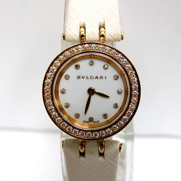Bulgari watch 12P diamond bezel diamond B-ZERO1 BZ23WSGDL white white dial [Pawn shop] BVLGARI ...