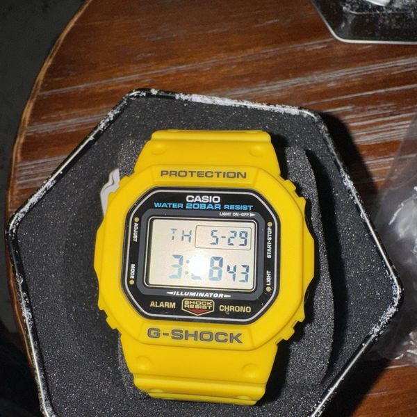 Casio G-Shock 3229 yellow Limited edition | WatchCharts Marketplace