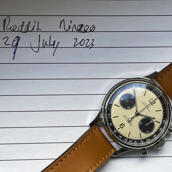 [WTS/WTT] Sugess ST19 manual seagull chronograph ST1901 champagne gold ...