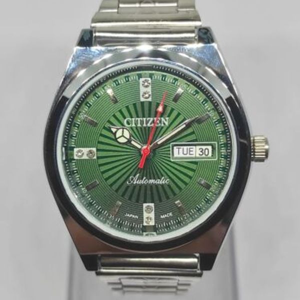 Vintage Citizen Automatico 21 Gioiello caliber-8200 Datario Uomo Polso ...