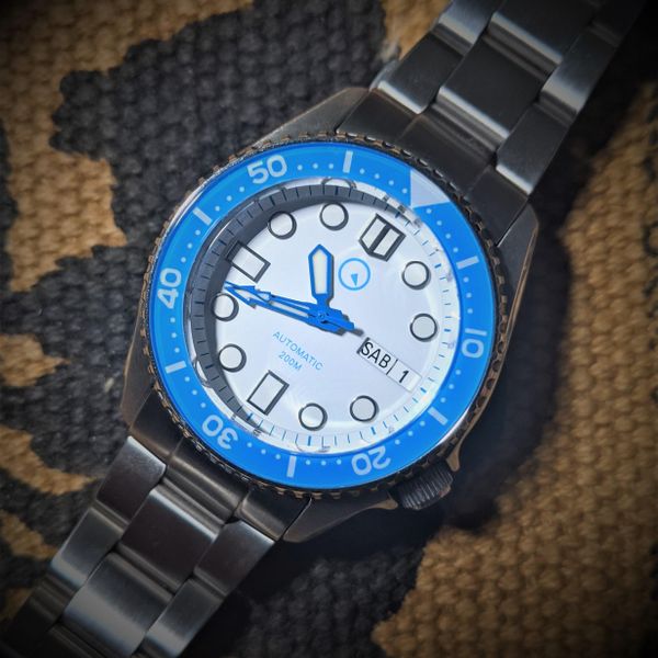[WTS] Islander 38mm White Dial ISL-25 Automatic Dive Watch ...