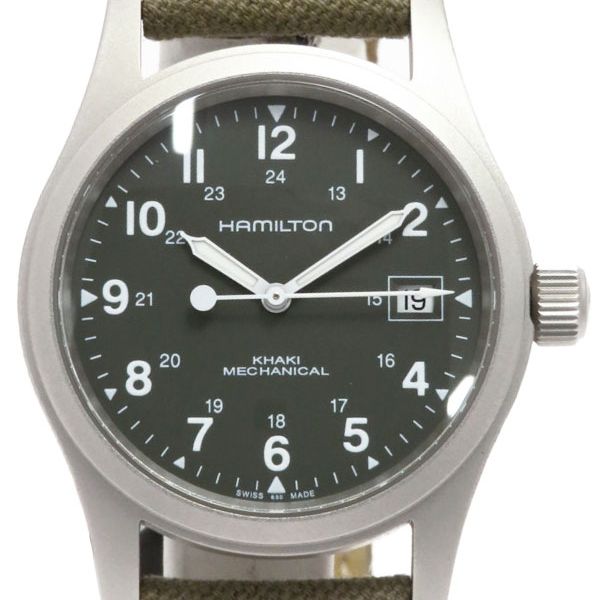 [HAMILTON] Hamilton "Khaki Field Mechanical Officer" H69419363 Men's ...