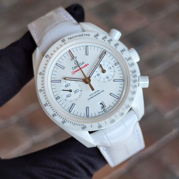 [WTS/WTT]NEW OMEGA SPEEDMASTER WHITE SIDE OF THE MOON 44.25 CERAMIC ...