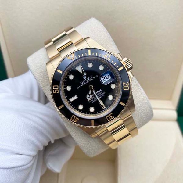 FS: Rolex New Submariner Date 41mm Yellow Gold 126618LN Black Dial ...