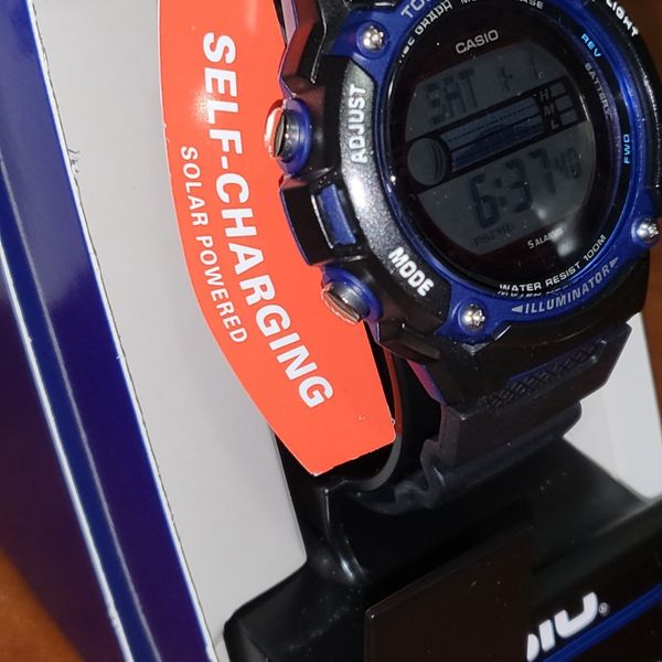 Casio Solar Powered Watch Model 3214 - New Without Tags | WatchCharts ...