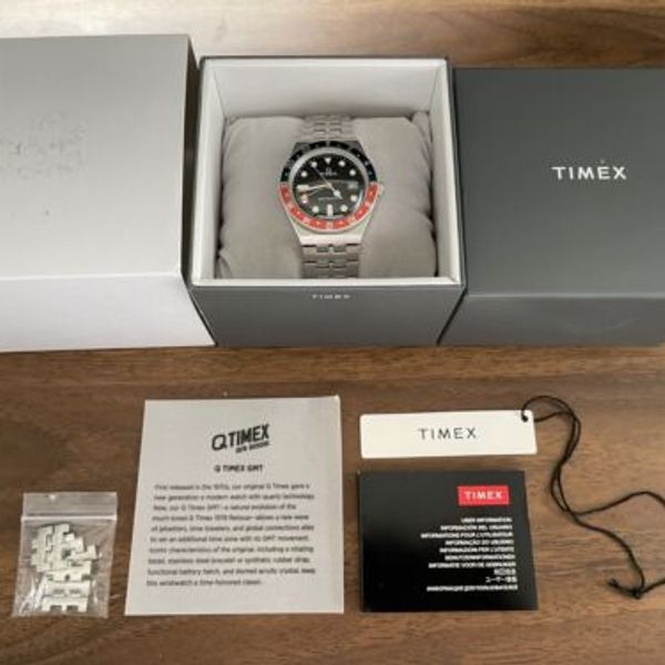 Timex Q GMT Pepsi | WatchCharts Marketplace