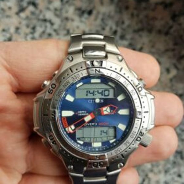 Citizen Aquamount JP3000 C900 NOS Very rare | WatchCharts Marketplace