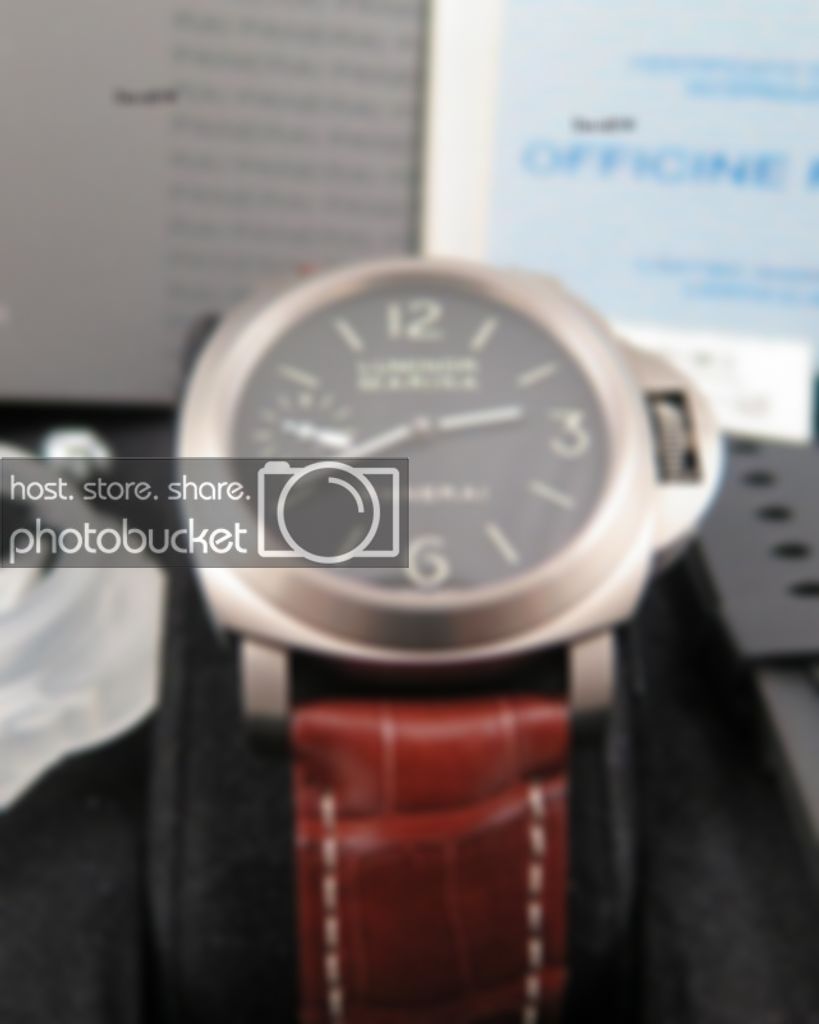 FS: Panerai PAM 177 LUMINOR MARINA -TITANIUM-M SERIES | WatchCharts ...