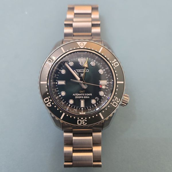 Seiko SPB381J1 Prospex 1968 Heritage Diverâ s GMT in â Marine Greenâ ...