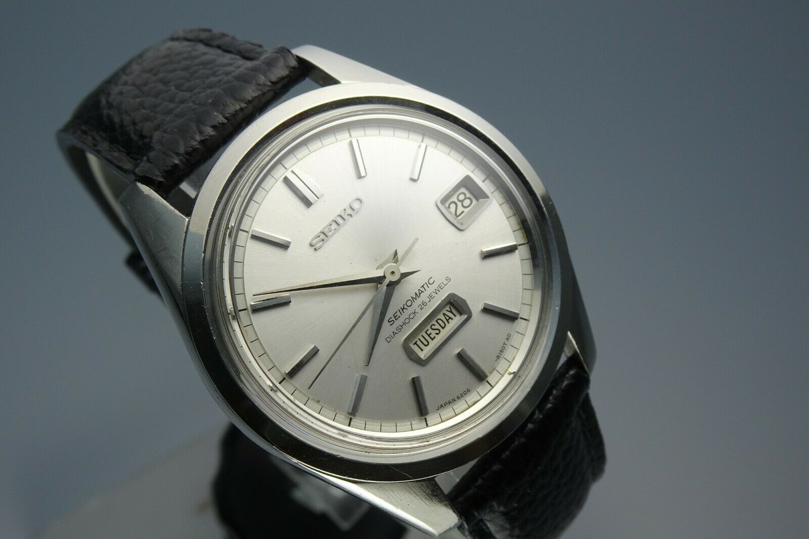 Seiko Seikomatic Diashock (6206-8150) Market Price | WatchCharts