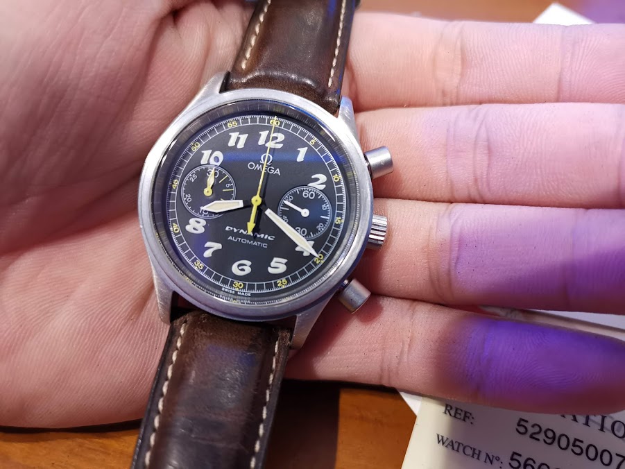 Fs : Omega dynamic chronograph 5240.50.00. Box and papers | WatchCharts ...