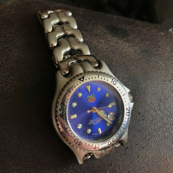 MENS / LADIES SILVER 97675 SWISS TAG HEUER NAMED QUARTZ WRIST WATCH ...