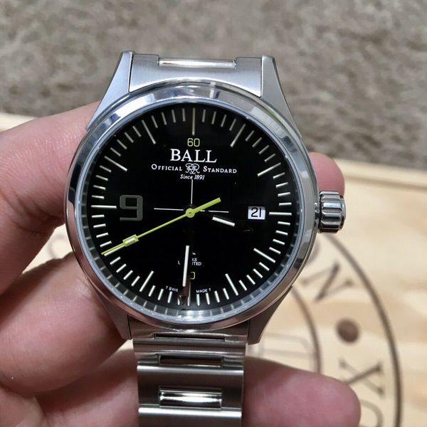 WARRANTY BALL FIREMAN DUCKS UNLIMITED NM2188C-S19-BK Automatic Swiss ...