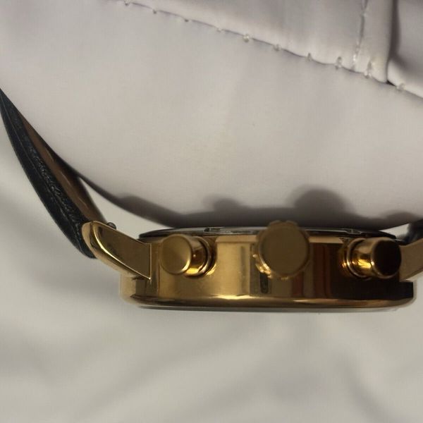 Fossil watch Rhett Chronograph BQ 1008 42mm Case Men's Watch Black/Gold ...