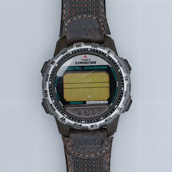 Men's Timex Expedition Watch - Digital Compass WR100M Indiglo | WatchCharts