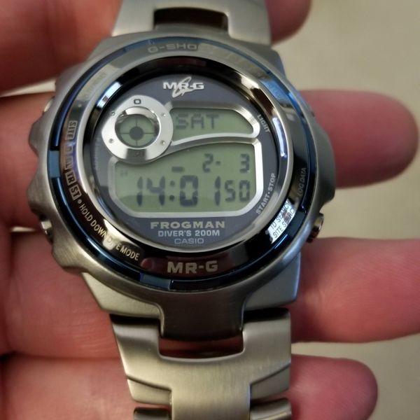 Casio G Shock MRG-1100-2 Frogman, Titanium, Excellent Condition ...