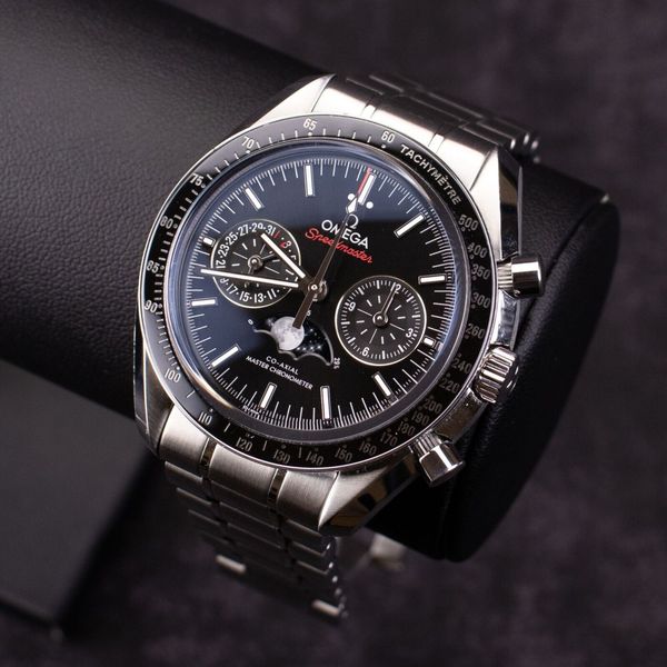 2023 OMEGA Speedmaster Moon Phase Men's Watch 304.30.44.52.01.001 ...