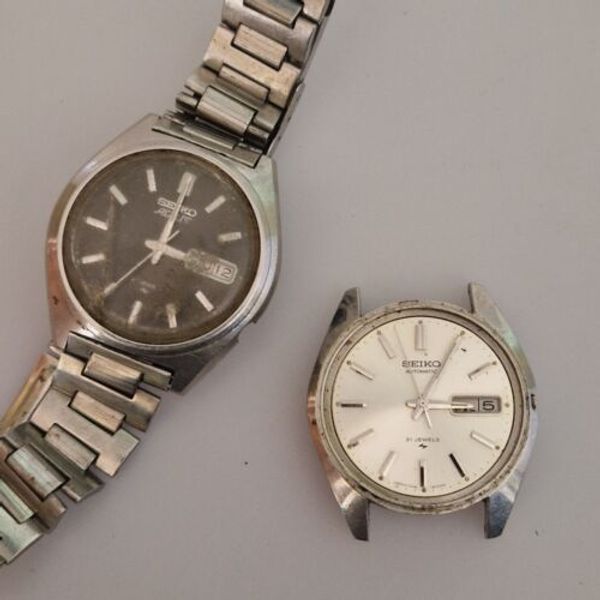 Seiko Actus and one other spares repairs Actus original strap ...
