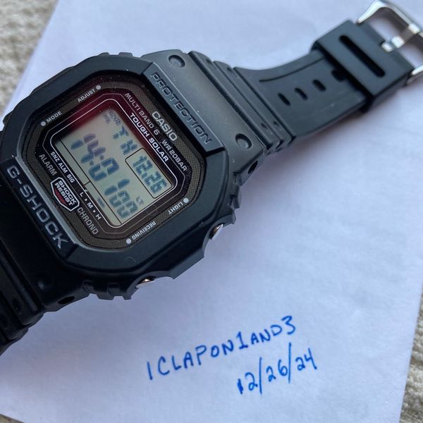 [WTS] G-Shock GW-5000U-1JF | WatchCharts Marketplace