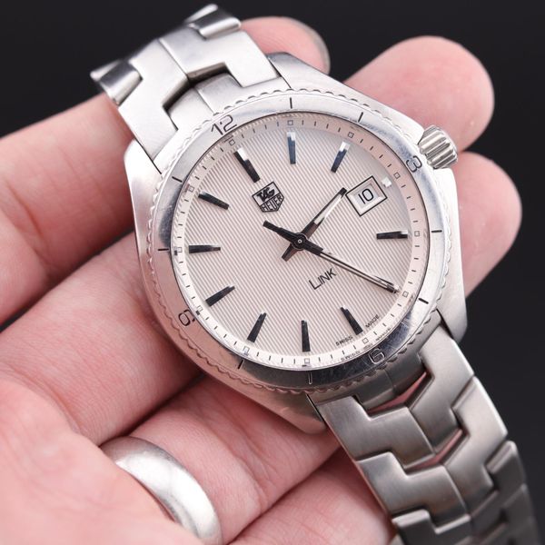 [WTS] TAG Heuer Link WAT1111 White Dial | WatchCharts