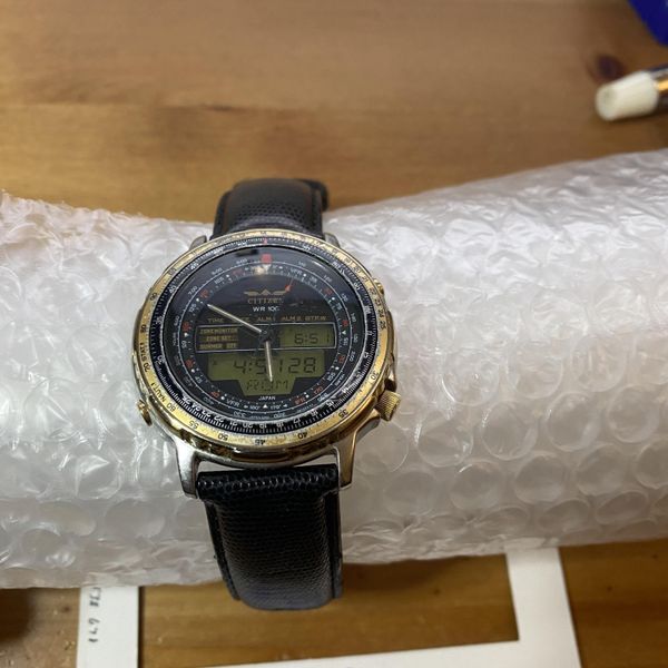 [WTS] [repost] Vintage Citizen Pilot Wingman Promaster c080-088611k Ana Digi! | WatchCharts