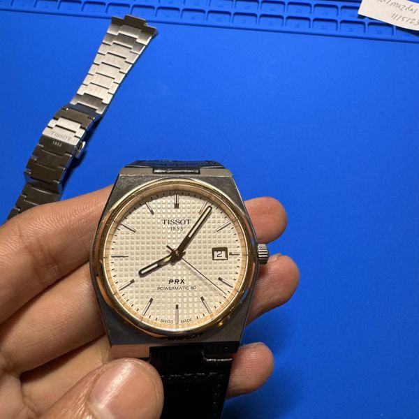 [WTS] Tissot Men’s PRX Powermatic 80 Automatic Silver/Rose White Dial ...