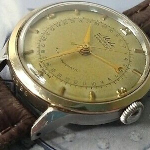 Mido Antigo Multifort Datometer Cal D 917 Aço/ouro S'50 | WatchCharts ...