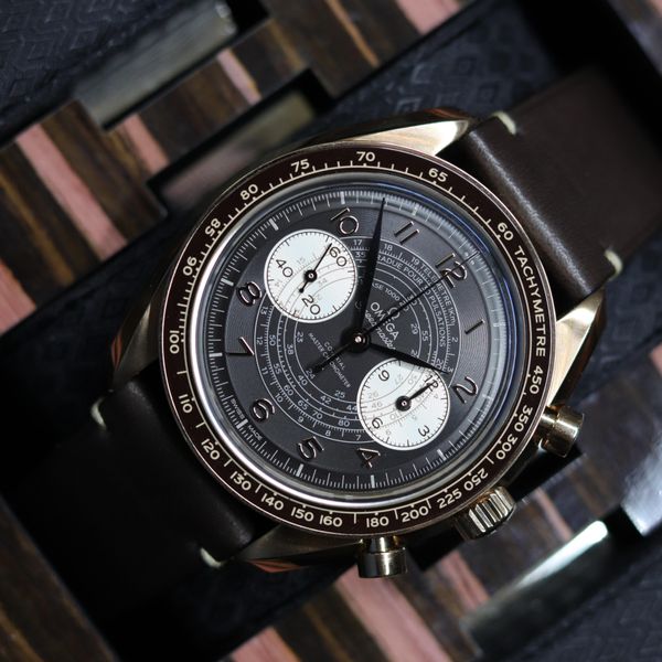 [WTS] BNIB Omega Bronze Gold Speedmaster Chronoscope 329.92.43.51.10 ...