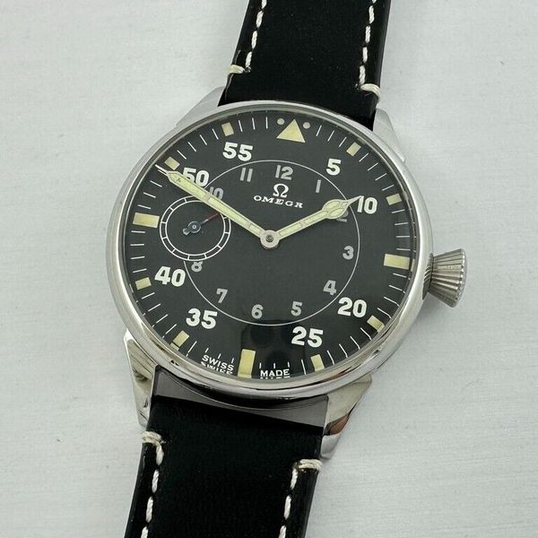 Omega Laco Aviator Luftwaffe Pilots WWII Vintage Swiss Marriage!!! Men ...