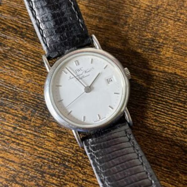 IWC Women’s Stainless Steel Portofino Quartz Watch - New Battery ...