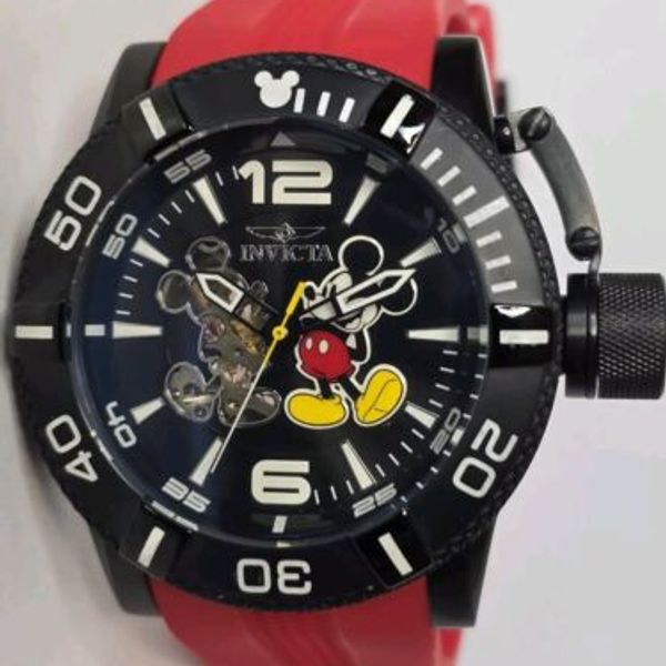 Invicta Men's Automatic Disney Limited Edition Mickey Watch 50mm 23790 ...