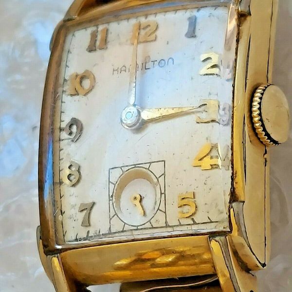 Vintage Hamilton 14K Gold Filled Watch GEMEX Band | WatchCharts Marketplace