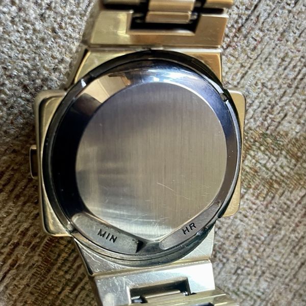 Omega TC2 Vintage LED Watch In Gold | WatchCharts Marketplace